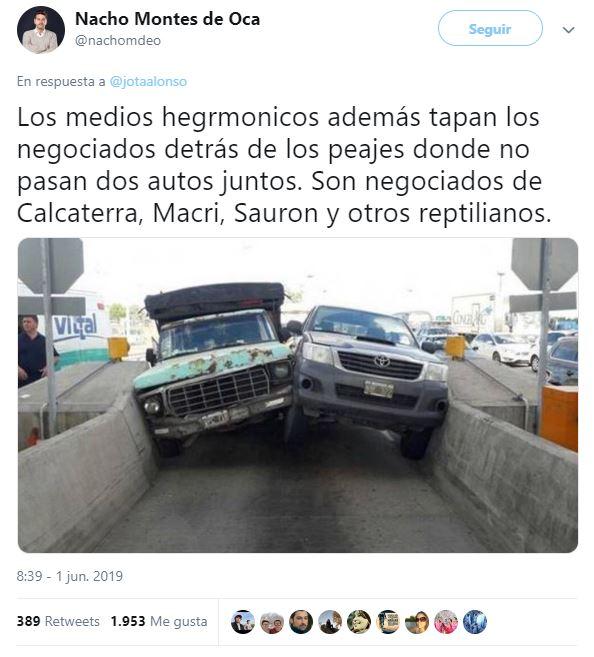 No, estas camionetas no chocaron en el Paseo del Bajo, el corredor vial ... No, estas camionetas no chocaron en el Paseo del Bajo, el corredor vial ...